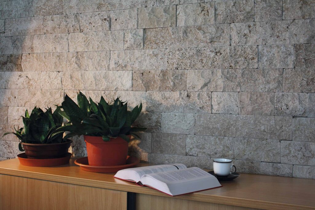 Kalkstein Verkleidungsplatte | Wandverkleidung | Häusler